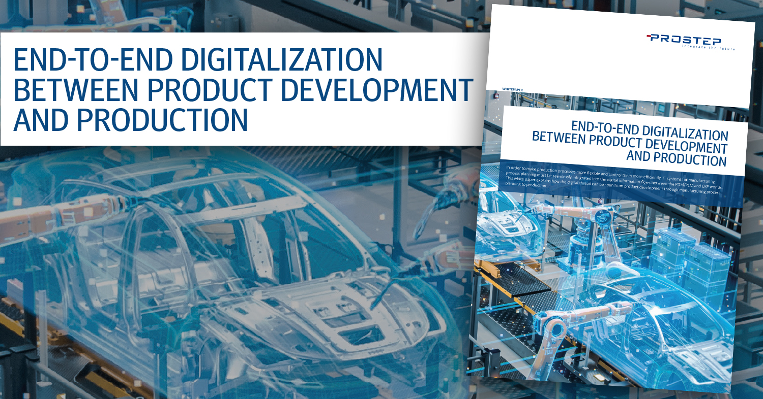 White paper on the integration of production planning with OpenPDM | PROSTEP AG